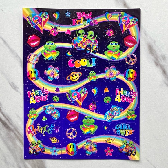 Lisa Frank | Office | Vtg Lisa Frank Zoomer Zorbit Aliens And Groovy ...